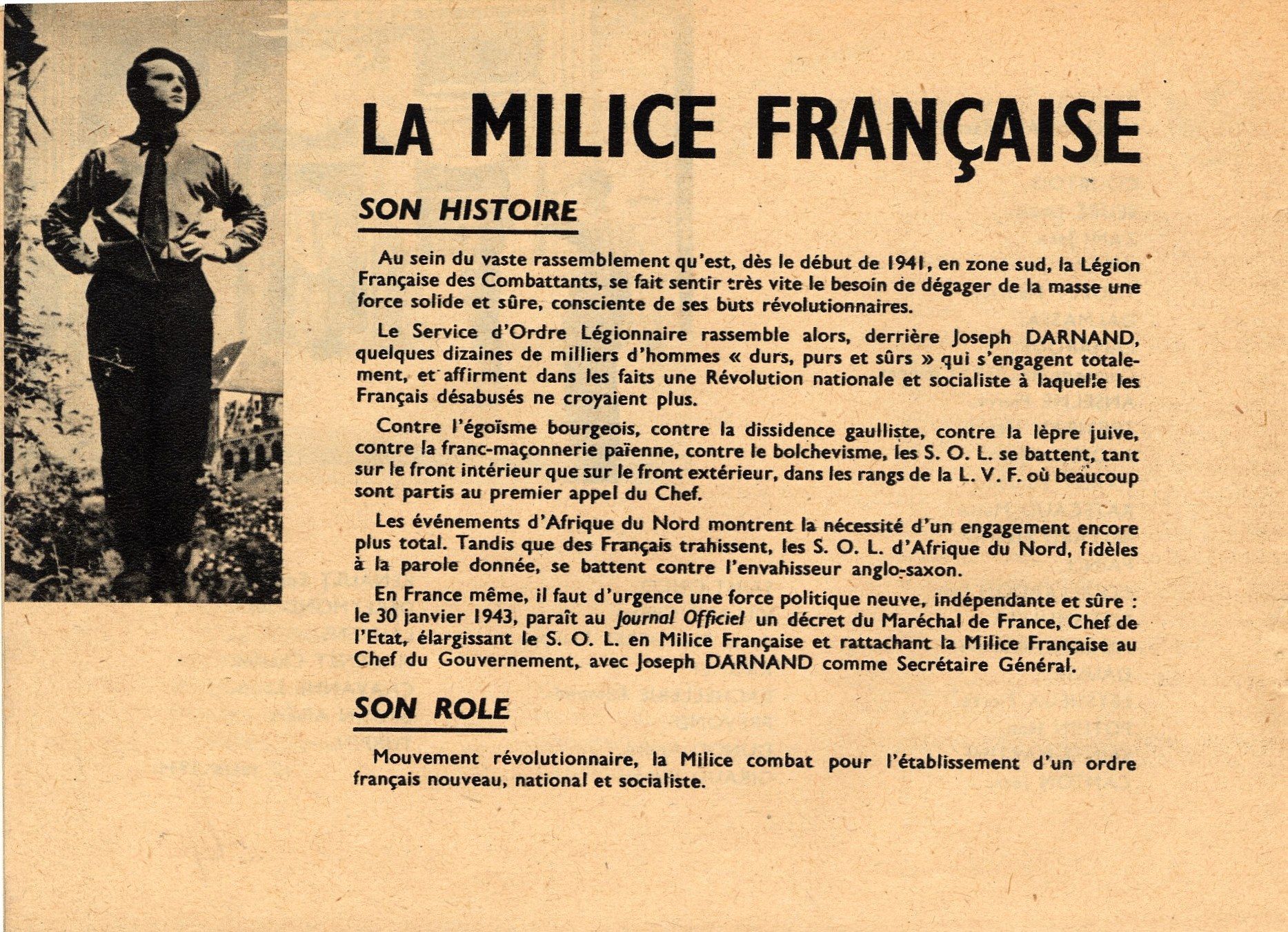 La Milice,